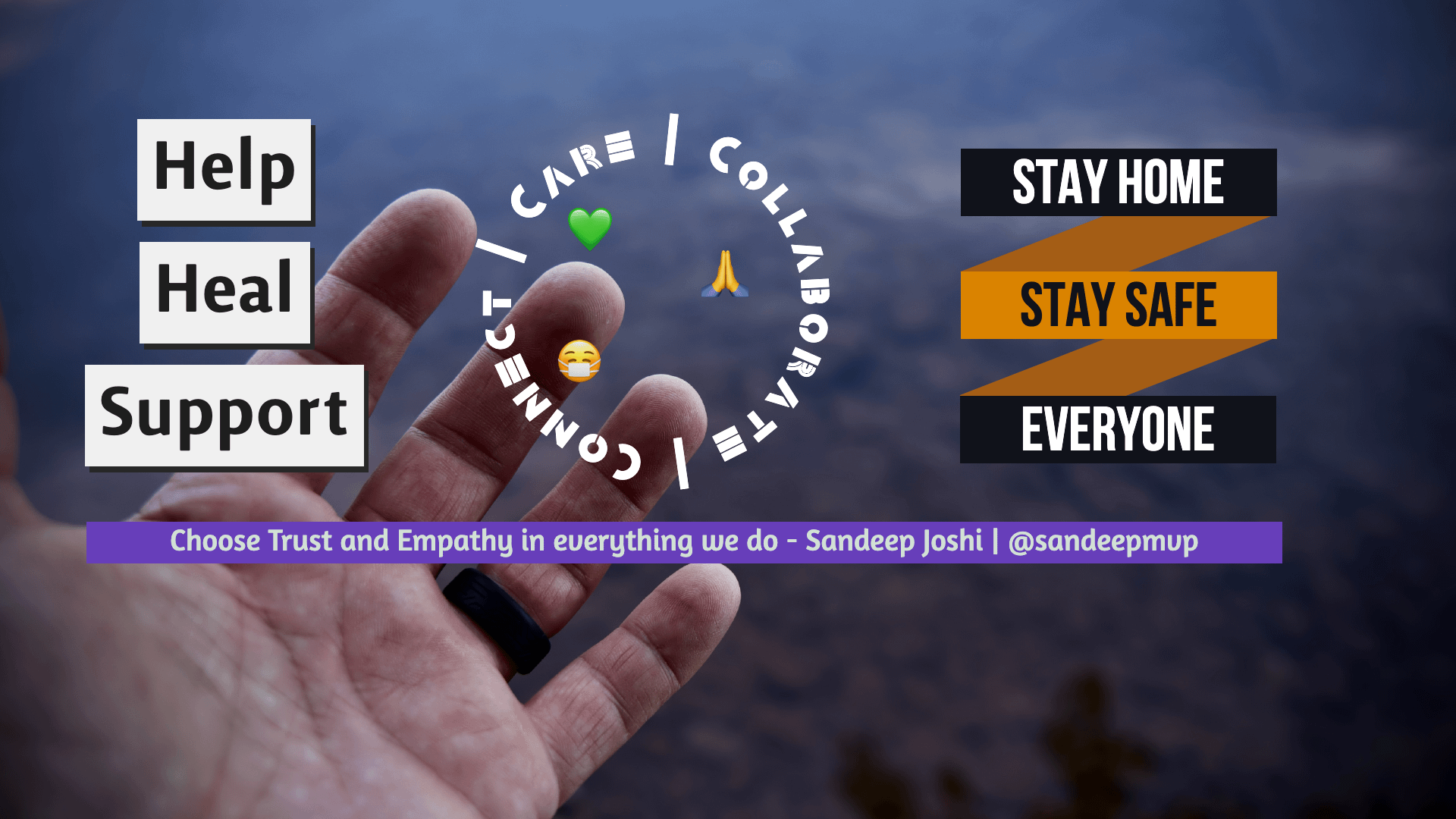 Empathy and Trust is the best human advantage of all time – Sandeep Joshi